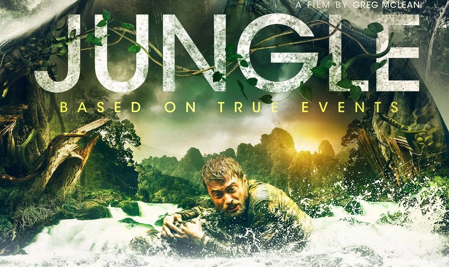 Review Film Jungle Daniel Radcliffe 2017 Movie Rasssian